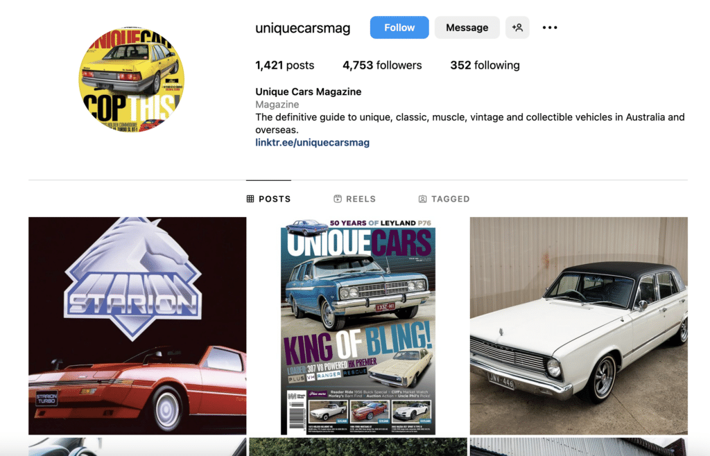 Unique Cars - Prime Creative Media